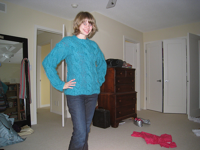 Ravelry: #01 Jumbo Cable Pull pattern by Nancy J. Thomas