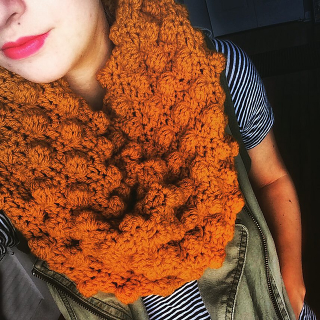 Ravelry: Maximum Texture Crochet Cowl pattern by Loops & Threads ...