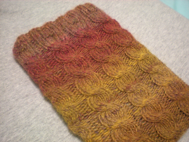 Ravelry: Cabled Kindling pattern by Rachel Ack