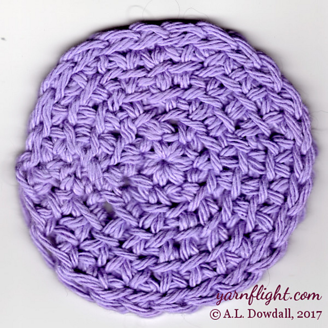 Ravelry: Quick Tunisian Coaster pattern by Allison Dowdall