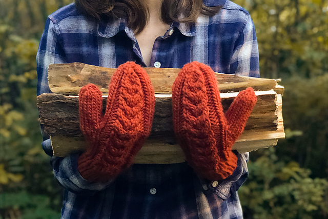 Ravelry: Skyland Mittens pattern by Camp Stitchwood