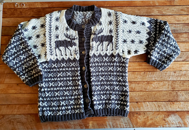 Ravelry: Nordic Cardigan pattern by Patons