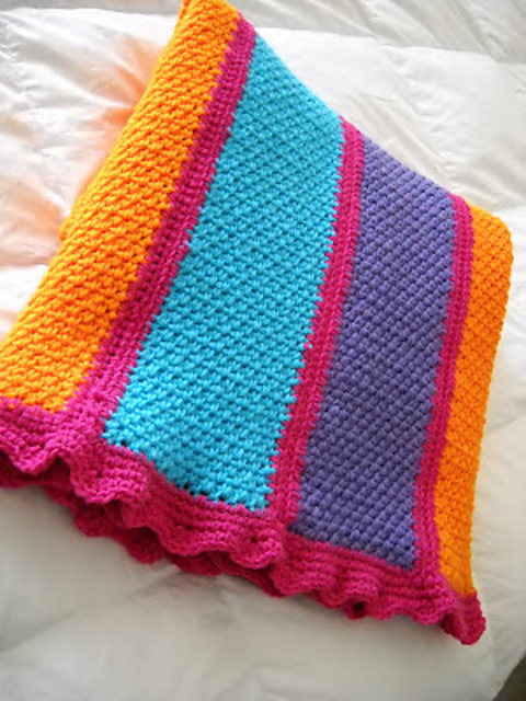 Ravelry: Bright Bold and Happy Afghan pattern by Crochet Galore