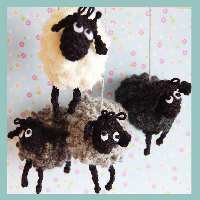 Ravelry: Beth Sheep Mobile pattern by Adel Kay