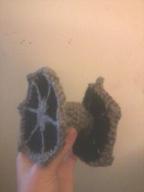 Ravelry: Baby's First Tie Fighter pattern by Adelle Adams