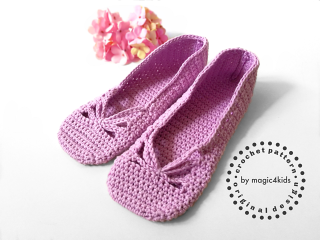 Ravelry: BALLET string slippers pattern by Adriana M.