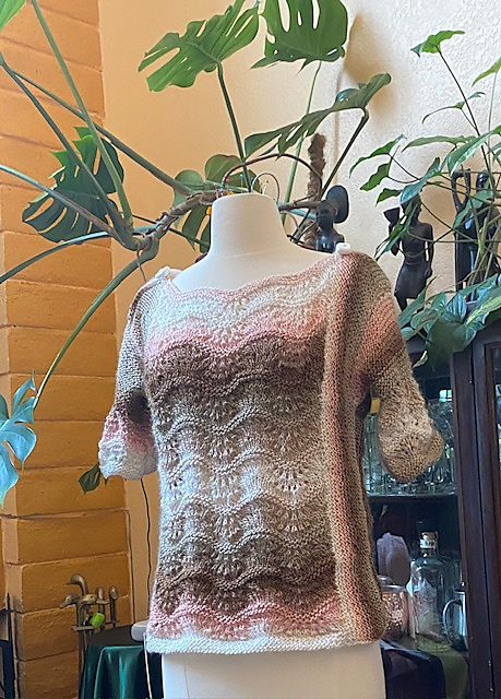 Ravelry: Misty Moors Top pattern by Adriana Petre