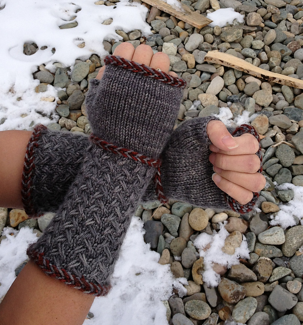 Ravelry: Battle Gauntlets pattern by Adrienne Lawrence