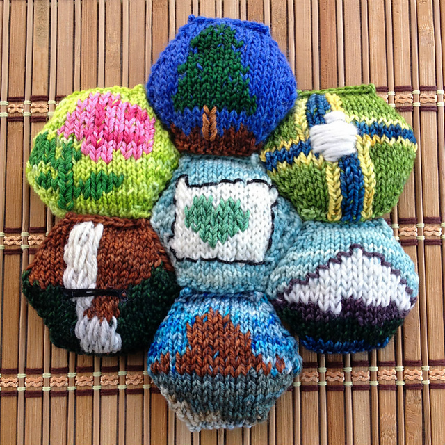Ravelry: Portland and Oregon Hexipuff Charts pattern by Adrienne Enriquez