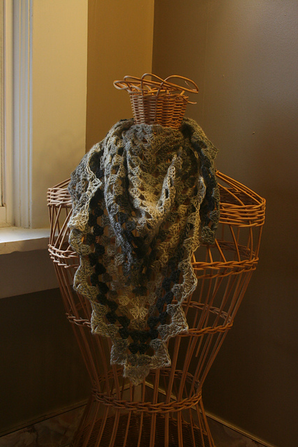 Ravelry: BlackGoatKnitting's Triangle Scarf