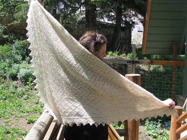 Ravelry: agilmour's Harriet Smith Hap Shawl