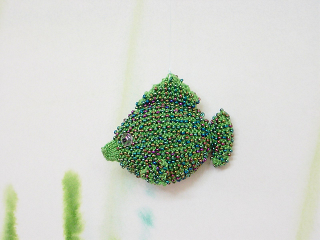 Ravelry: Small Fish (Beaded Aquarium Series) pattern by Linda Taylor