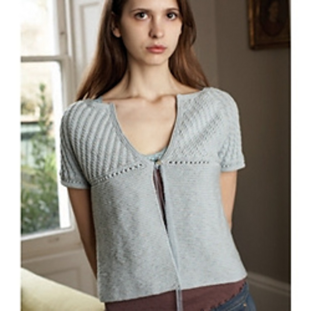 Ravelry: 18 Juliet/Ribbon Tied Cardigan pattern by Debbie Bliss