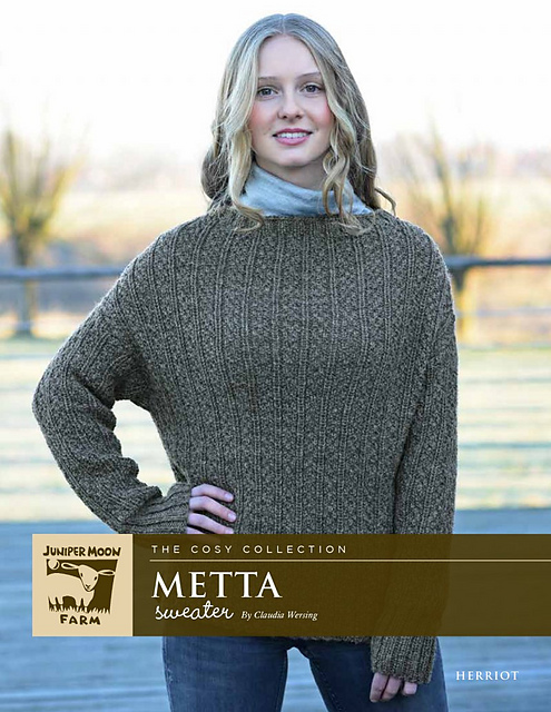 Ravelry: Metta Sweater pattern by Claudia Wersing