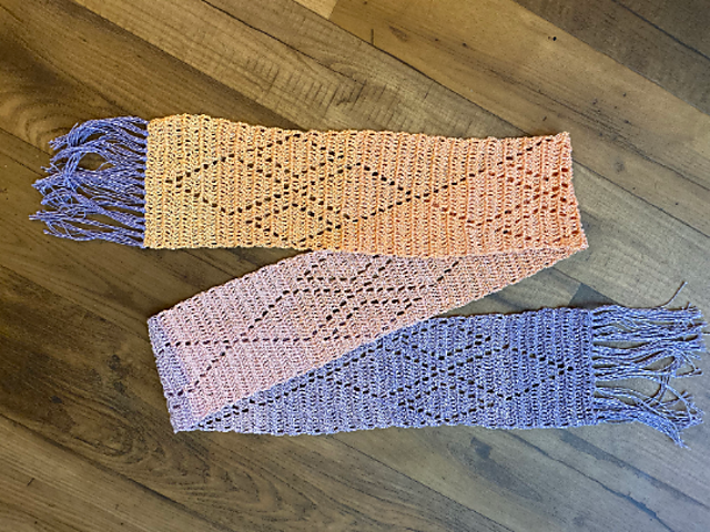 Ravelry: Diamond Scarf pattern by Alexis Hawley