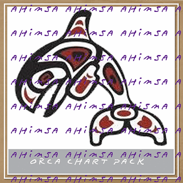 Ravelry: orca chart pack pattern by Jenna Greer