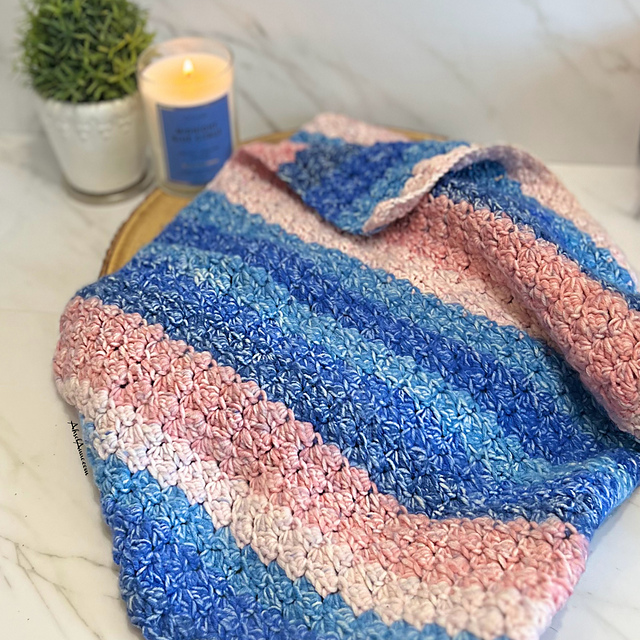 Ravelry: Easy Breezy Baby Blanket pattern by Felicia Stokes
