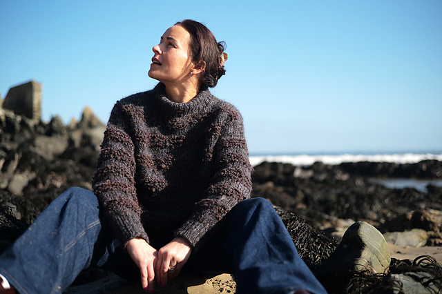 Ravelry: Ridge Pullover pattern by Ailbíona McLochlainn