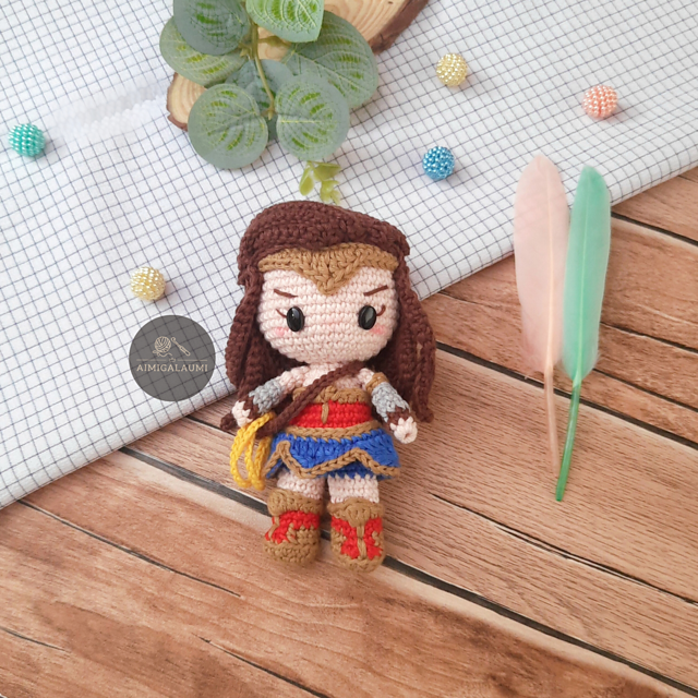 Ravelry: Wonder Woman pattern by Jessica Theodora
