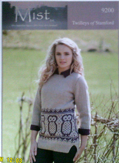 Ravelry: Knitted Owl Motif Sweater pattern by Twilleys of Stamford