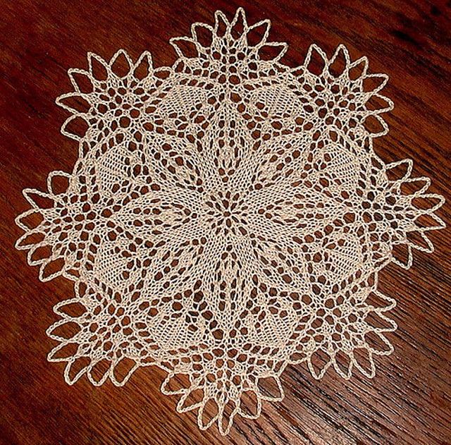 Ravelry: The Little Flower Doily pattern by Andrea Jurgrau