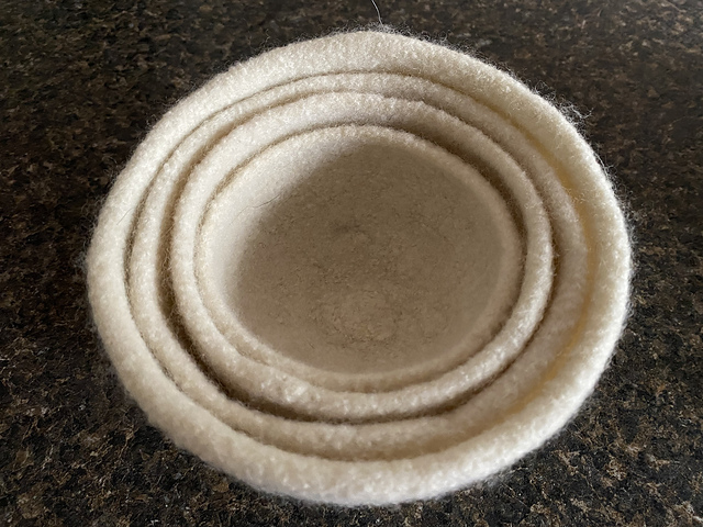 Ravelry: Dyer's Felted Nesting Bowls pattern by AJ Wahl