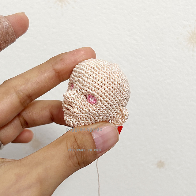 Ravelry: ドールヘッド Doll head pattern by AKAHOSHI Tomoka