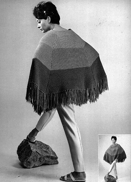 Ravelry: 1258 Poncho pattern by Passap Design Team