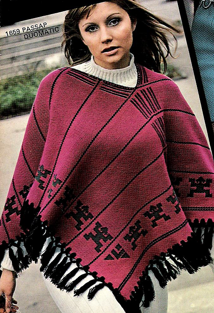 Ravelry: 1659 Poncho pattern by Passap Design Team