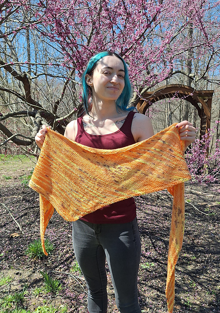 Ravelry: Simple Comfort Shawl pattern by Amanda Newlin of Bean Blossom ...