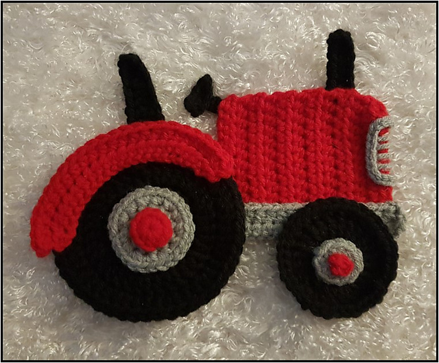 Ravelry: Classic Tractor Applique pattern by Amy Styer