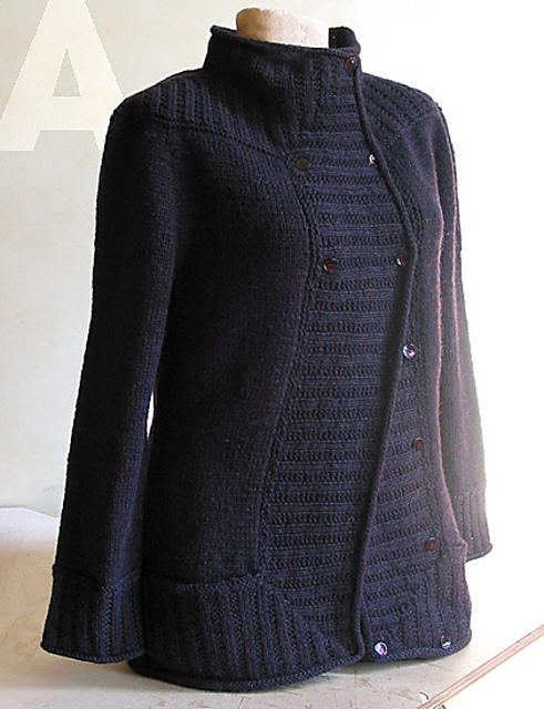 Ravelry: carré cardigan pattern by alfa knits