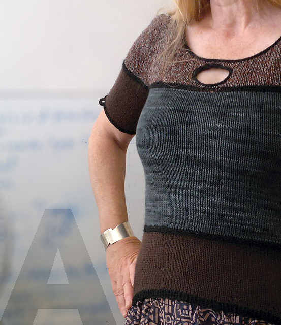 Ravelry: O tee pattern by alfa knits