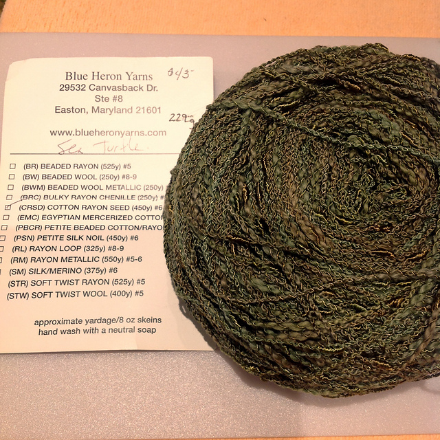 Ravelry: Blue Heron Cotton Rayon Seed