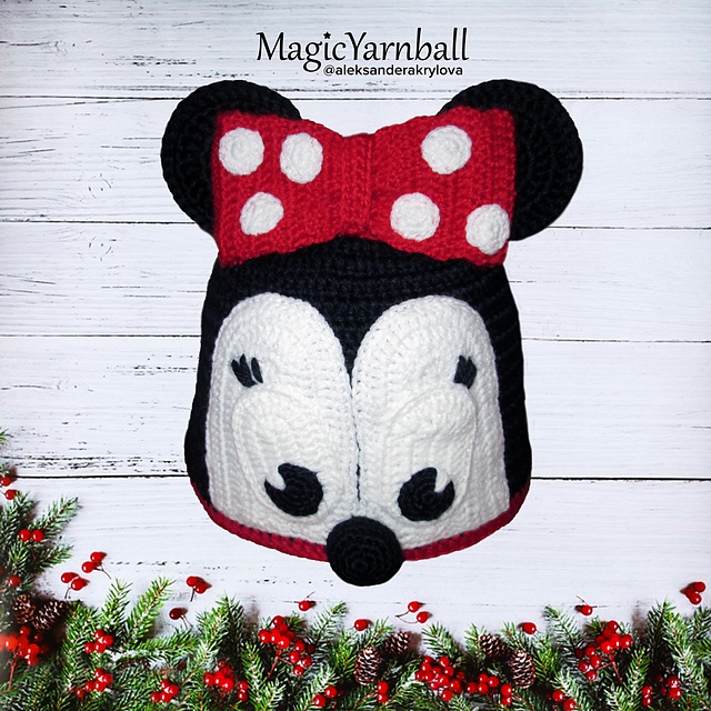 Ravelry: Mouse Hat. pattern by Aleksandera Krylova