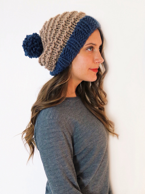 Ravelry: Sandman Slouch Hat pattern by Alexandra Tavel