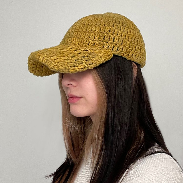 Ravelry: Crochet Baseball Cap pattern by Alexandria Masse