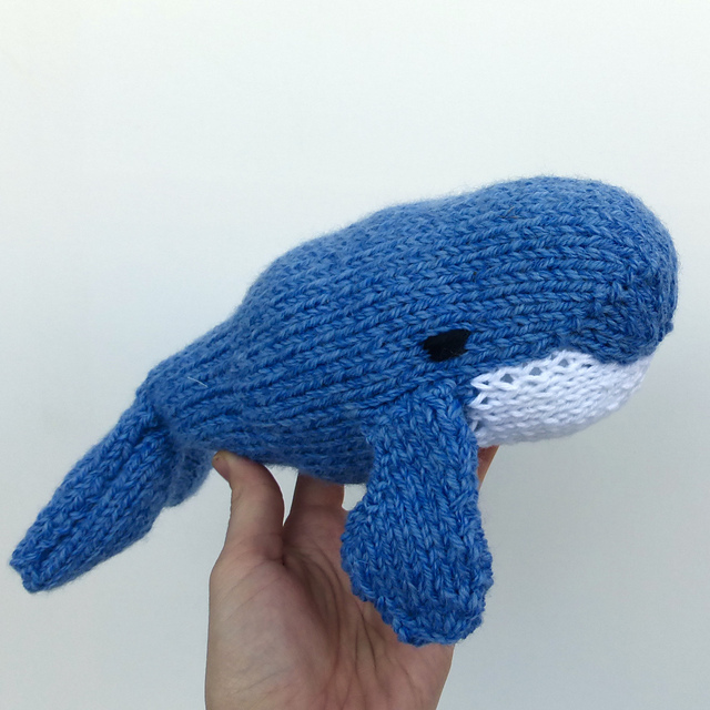 Ravelry: Lasse the Little Blue Whale pattern by Alexis Hamann-Nazaroff