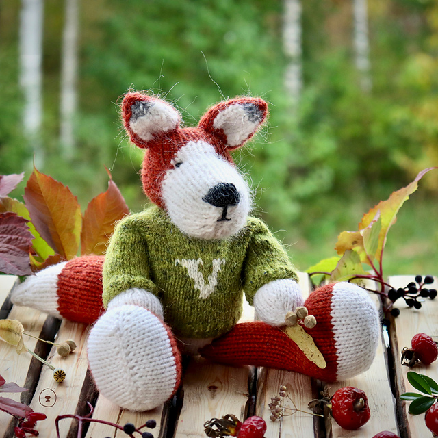 Ravelry: Red Fox Rhett pattern by Elena Alexeeva