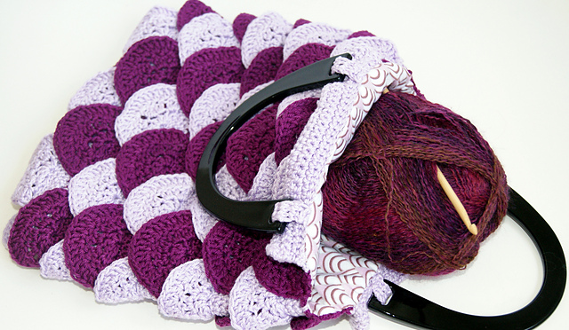 Ravelry: Parma Violet Bag pattern by Nicky Hale