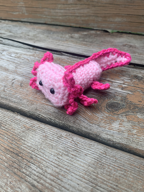 Ravelry: Block Shaped Axolotl pattern by Alicia Spaid