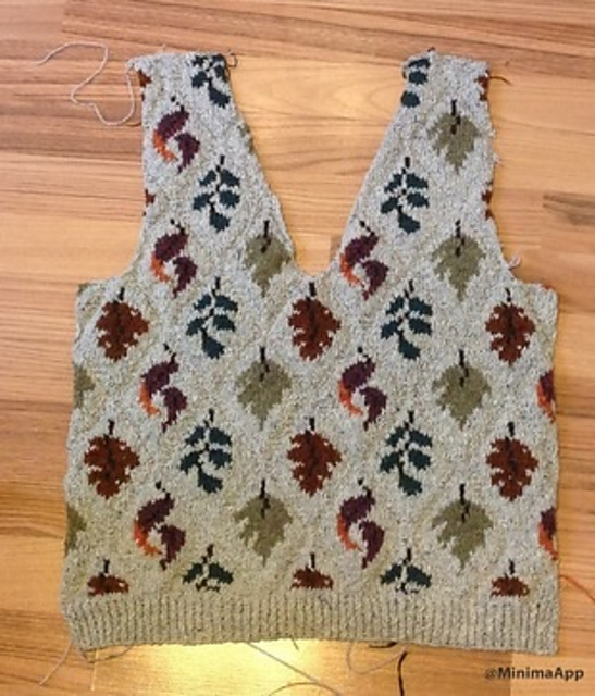 Ravelry: alinamar's Leaf vest