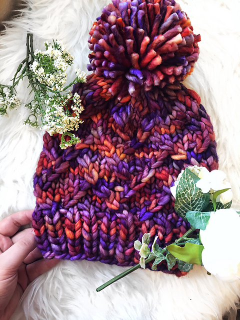 Ravelry: The Bulky Sydney Beanie pattern by Ali Ovenshine