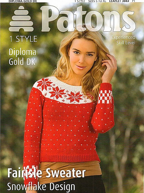Ravelry: Fairisle Sweater pattern by Patons UK