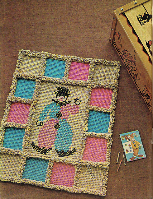 Ravelry: Clown Rug pattern by Workbasket Magazine