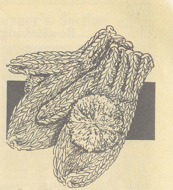 Ravelry: Two Needle Doll Mittens pattern by Workbasket Magazine