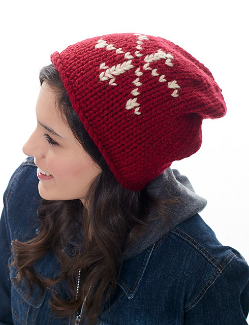 Ravelry: Snowflake Hat pattern by Yarnspirations Design Studio