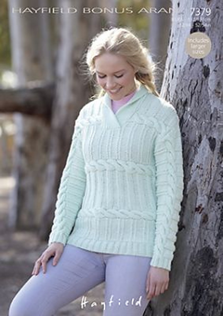 Ravelry: Sweater 7379 pattern by Hayfield