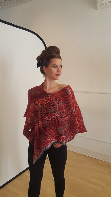 Ravelry: Machine Knit Poncho pattern by Alison Harm