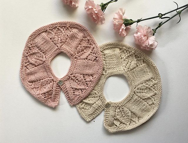Ravelry: Leaf Collar pattern by Anne Dresow